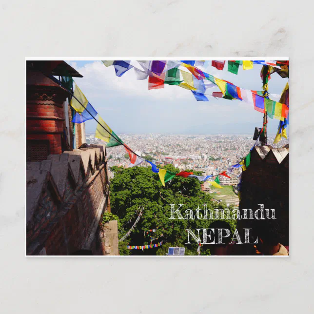 Kathmandu, Nepal Postcard | Zazzle