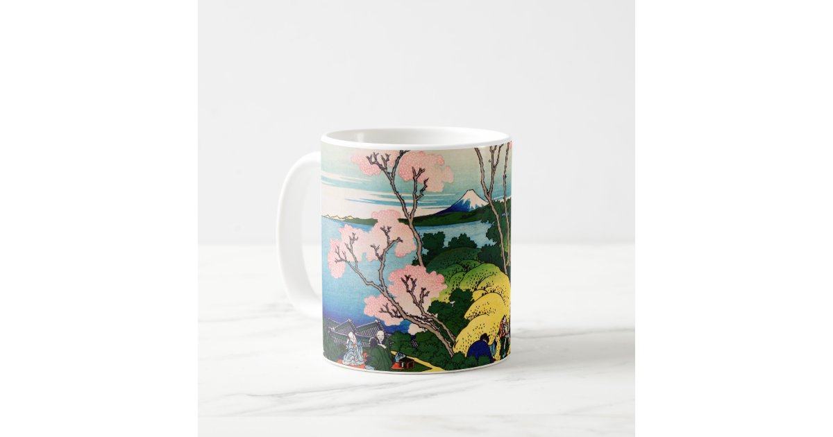 Katsushika Hokusai - Gotenyama, Tokaido, Shinagawa Coffee Mug | Zazzle