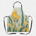 Katsushika Hokusai - Grasshopper and Iris Apron | Zazzle