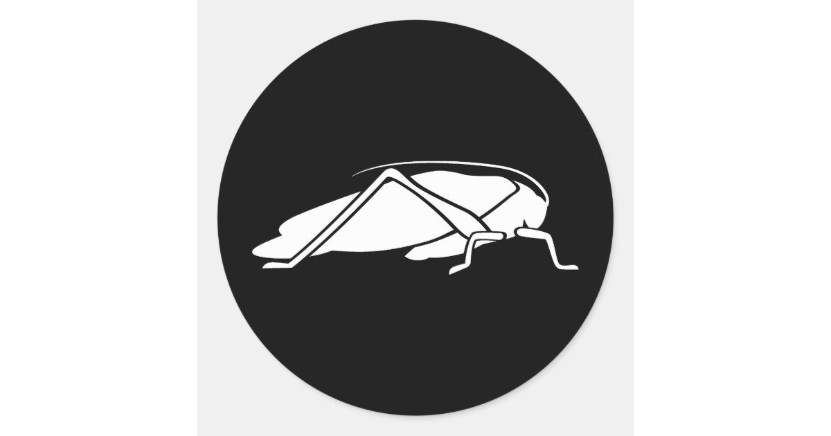 Katydid Classic Round Sticker | Zazzle