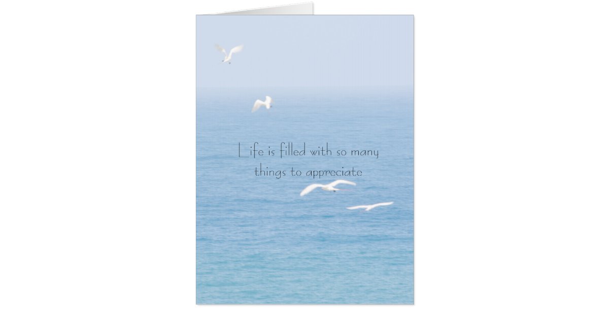 Kauai Birds Flying over the Ocean Card | Zazzle
