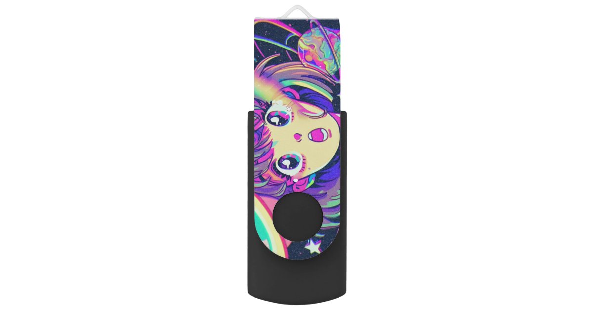 Kawaii Anime Girl Flash Drive | Zazzle