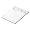 Kawaii Cloud Notepad | Zazzle