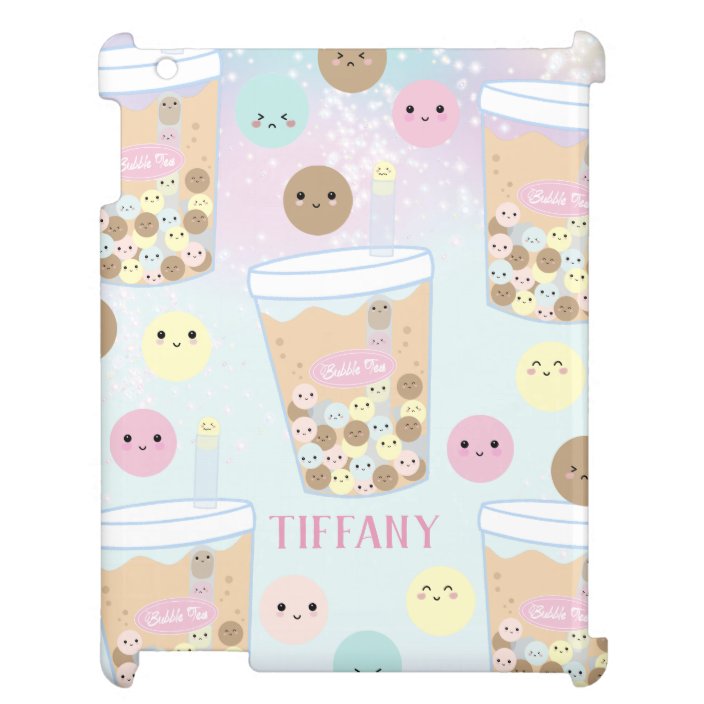 Kawaii Cute Tapioca Pearl Bubble Milk Tea Rainbow Case For The iPad ...