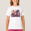 Kawaii Cuties: Adorable Anime T-Shirt for Kids | Zazzle