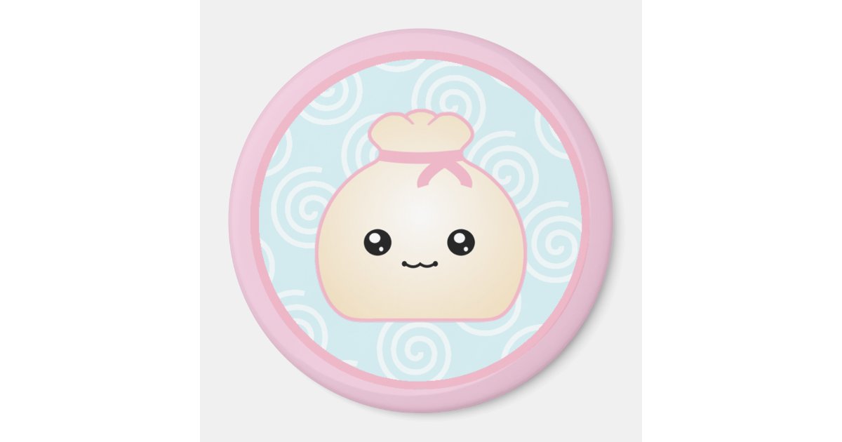 Kawaii Dumpling Magnet | Zazzle