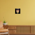 Kawaii Foxy Cosplay Love Heart Poster | Zazzle