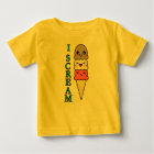 Ice Scream You Scream Ice Cream Kids T-Shirt | Zazzle.com
