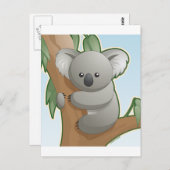 Kawaii Koala Postcard | Zazzle