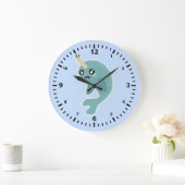 Kawaii Narwhal Large Clock | Zazzle