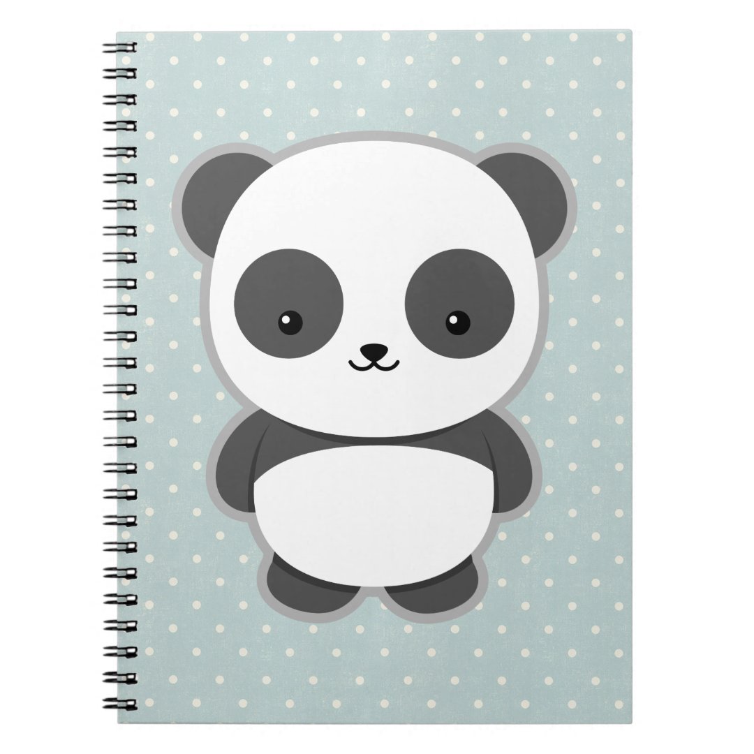 Kawaii Panda Notebook | Zazzle