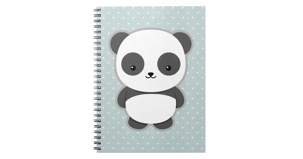 Kawaii Panda Notebook | Zazzle