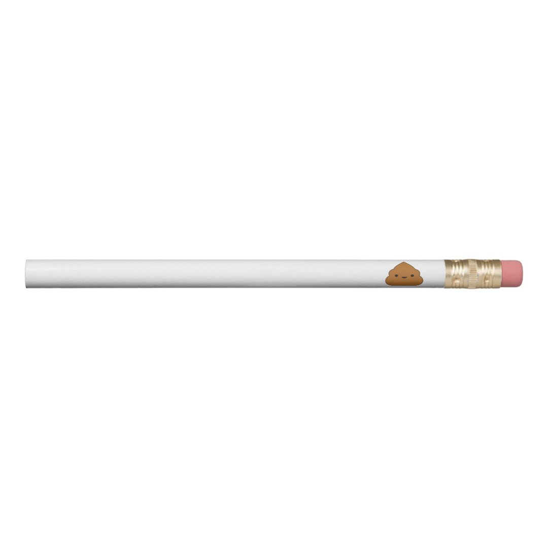 Kawaii Poop Pencil | Zazzle