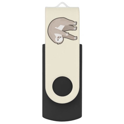 Kawaii Sloth Flash Drive | Zazzle