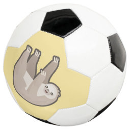 Kawaii Sloth Soccer Ball | Zazzle