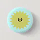 KAWAII SUN SUNSHINE CUTE HAPPY PIN BUTTON | Zazzle