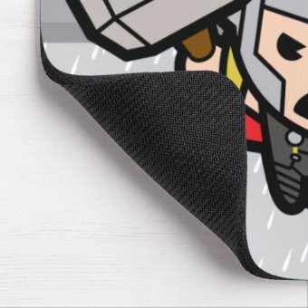 Kawaii Thor With Lightning Mouse Pad | Zazzle