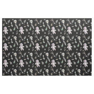 "Voodoo" Pattern Fabric | Zazzle