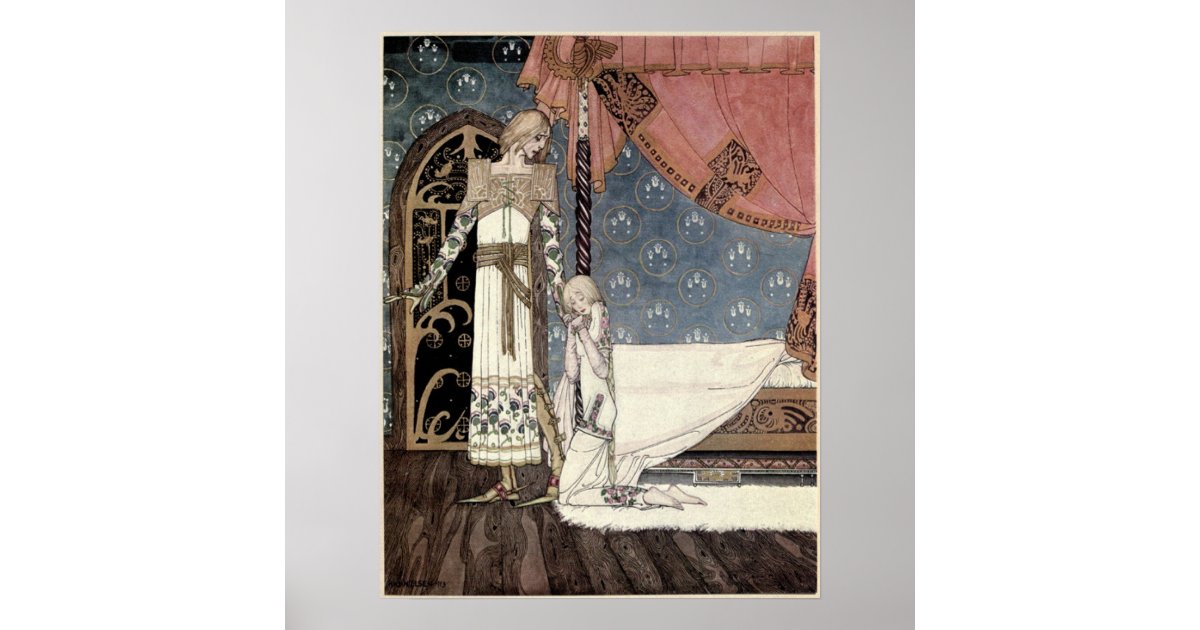 Kay Nielsen Fantasy Art Poster | Zazzle