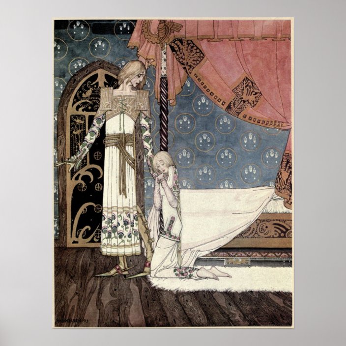 Kay Nielsen Fantasy Art Poster | Zazzle.com