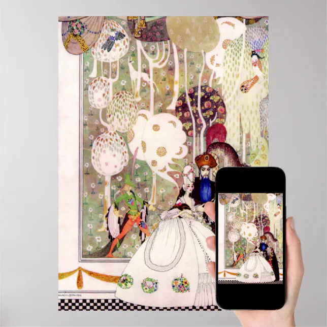 Kay Nielsen's Bluebeard Poster | Zazzle