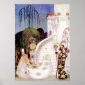 Kay Nielsen's Cinderella Leaving the Ball Poster | Zazzle