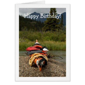 Kayak Birthday Cards | Zazzle