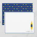 Kayak Thank You Card | Zazzle