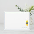 Kayak Thank You Card | Zazzle