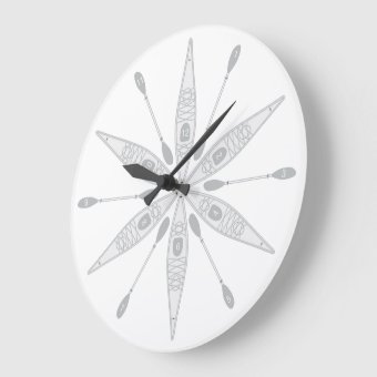 Kayak Time wall clock | Zazzle