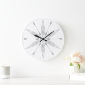 Kayak Time wall clock | Zazzle