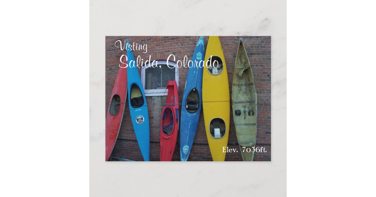 Kayak Wall II Postcard | Zazzle