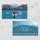 Kayaking Instructor Or Trip Guide Business Card | Zazzle