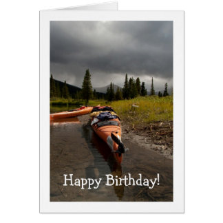 Kayak Birthday Cards - Greeting & Photo Cards | Zazzle