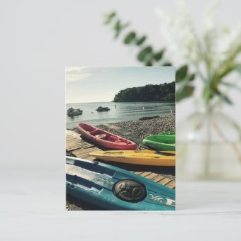 "Kayaks on Put-in-Bay" Postcard | Zazzle