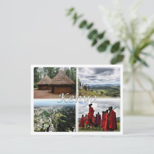 KE Kenya - Postcard | Zazzle
