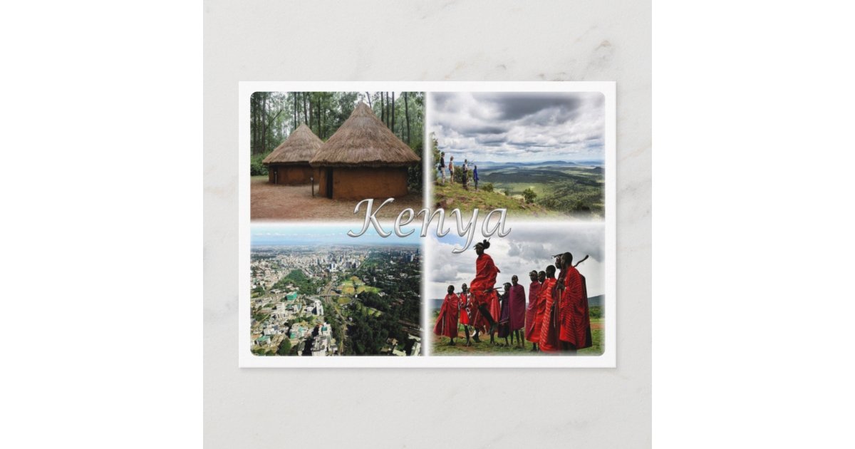 KE Kenya - Postcard | Zazzle