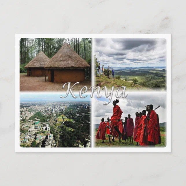 KE Kenya - Postcard | Zazzle