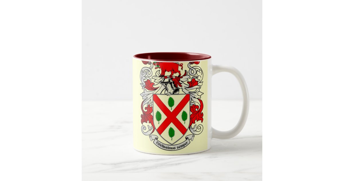 Keating Coat of Arms Mug - Customizable | Zazzle