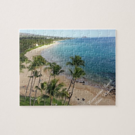 Keawakapu Beach - Maui, Hawaii | Puzzle | Zazzle.com