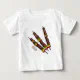 Kebab or kabob cartoon illustration baby T-Shirt | Zazzle