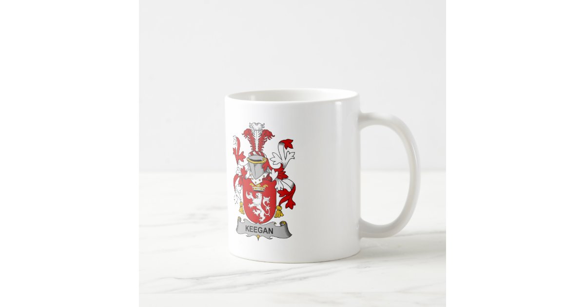 Keegan Family Crest Coffee Mug | Zazzle