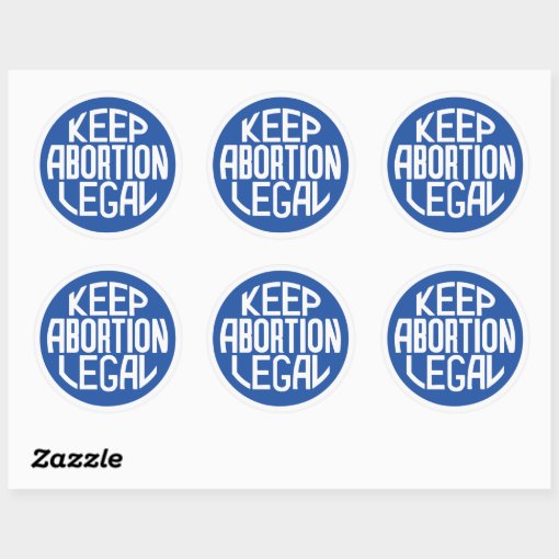 Keep Abortion Legal Pro-Choice Sticker | Zazzle