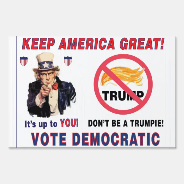 Keep America Great yard sign | Zazzle