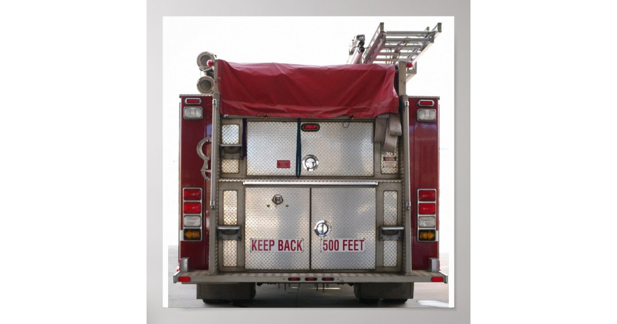 Keep Back 500 FEET Poster | Zazzle
