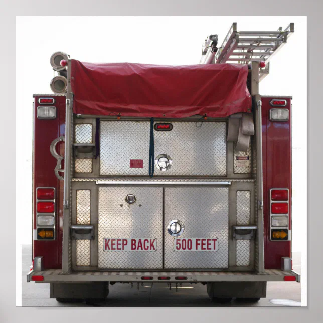 Keep Back 500 FEET Poster | Zazzle