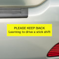 Keep back bumper sticker | Zazzle
