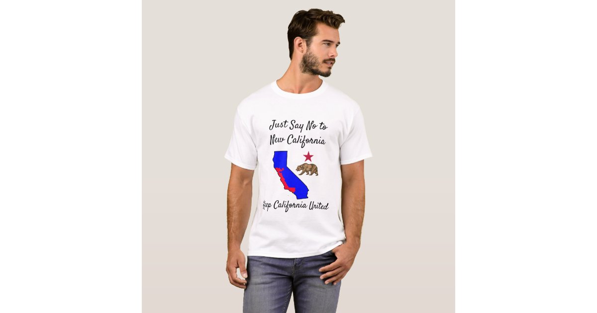 Keep California Untied Bear Star Symbol Shirt | Zazzle