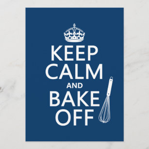Bake Off Invitations | Zazzle