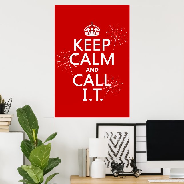 keep calm posters font